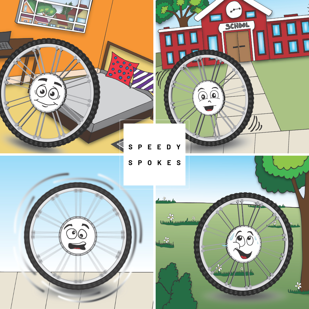 Speedy Spokes | Children's Book by Katie Kuperman